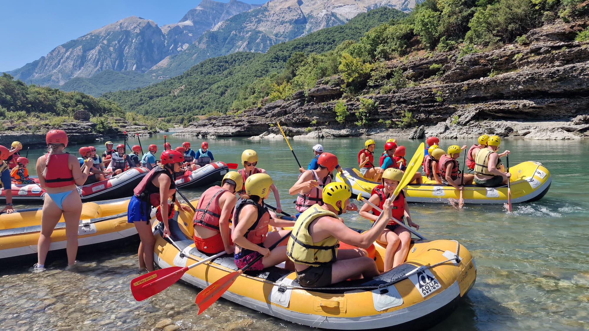 Rafting Vjosa - Rated #1 Rafting in Albania | Rafting Permet